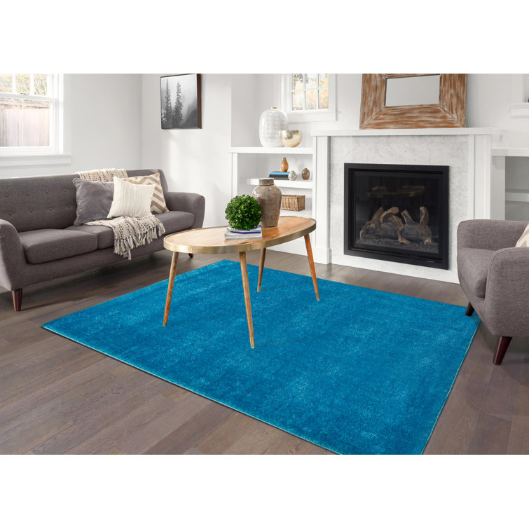 Latitude Run Cherina Teal Rug | Wayfair.co.uk